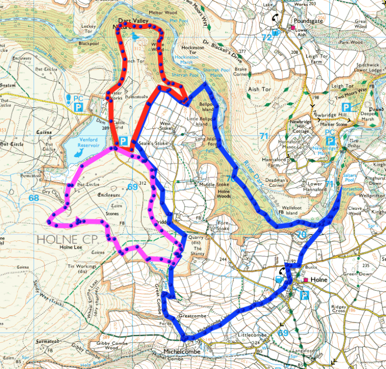 Holne Lee Loop – Dartmoor Geocaching